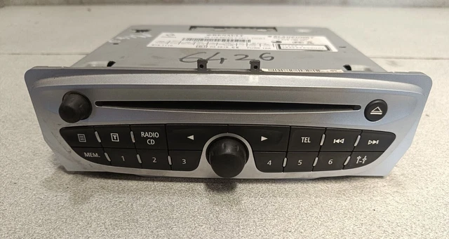 AUTORADIO AVEC CODE Renault Megane 3 Estate 1.5 Dci 281159243R ...