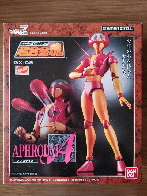 SOUL OF CHOGOKIN GX-08 Mazinger Z Aphrodai A Bandai F/S MINT used £143.39 - PicClick UK