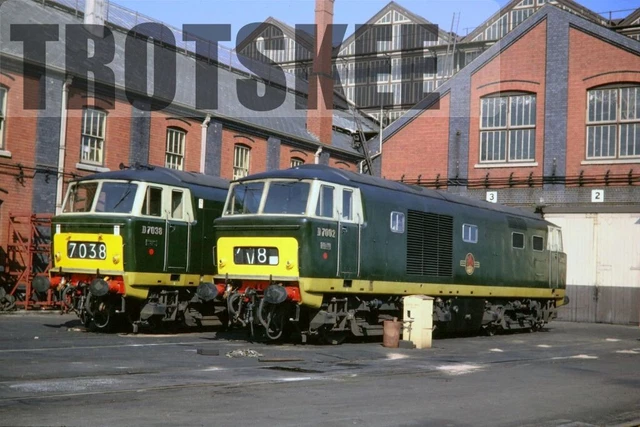 35MM SLIDE BR British Railways Diesel Loco Class 35 D7002 1963 Original ...