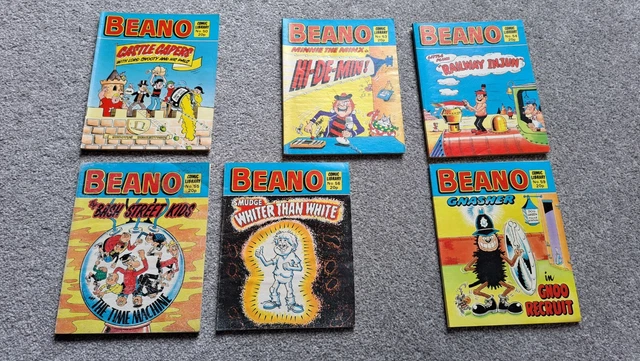 THE BEANO COMIC Library Issues 50-59 (with gaps) DC Thomson 1984 Book ...