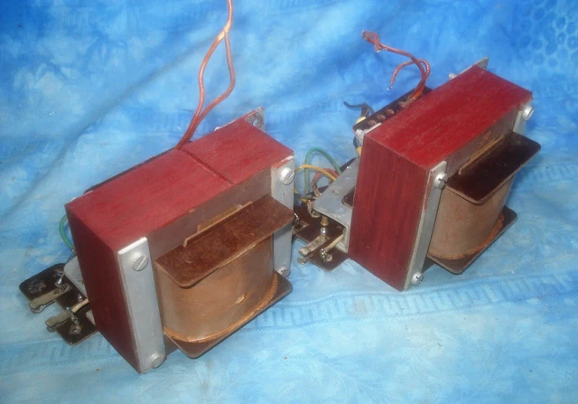 PAIR ORIGINAL TELEFUNKEN Tubeamp Power Transformer 260V £25.73 ...