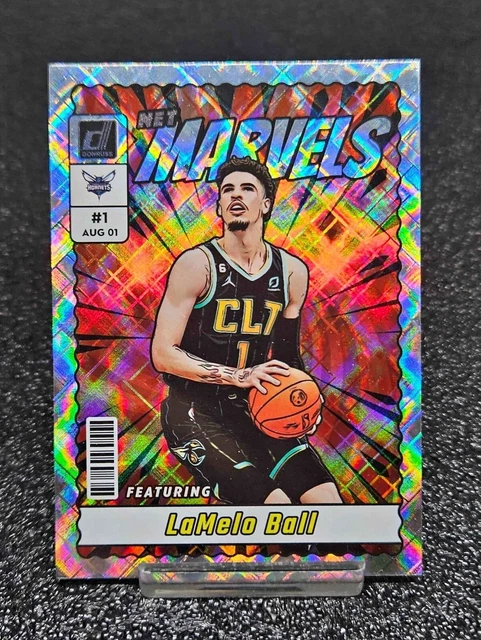 2023-24 PANINI DONRUSS LaMelo Ball Net Marvels Diamond SP #13 Hornets ...