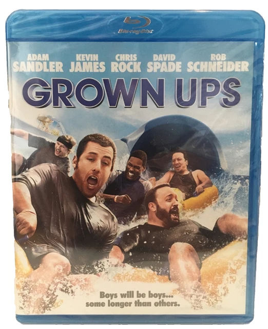 GROWN UPS (BLU-RAY, 2010) extras Sandler/James/Rock/Spade/Schneider ! Neuf/scellé ! EUR 6,59 ...
