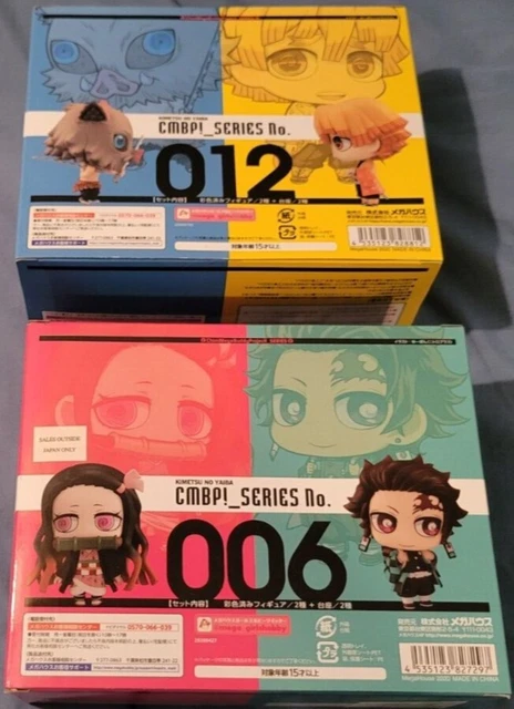 DEMON SLAYER KIMETSU no Yaiba Chibi Figures Tanjiro Nezuko Zenitsu ...