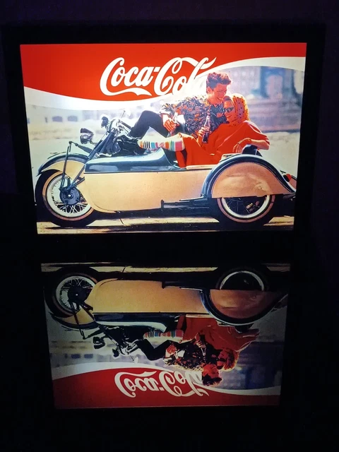 ENSEIGNE CADRE LUMINEUX Coca Cola Vintage EUR 75,00 - PicClick FR