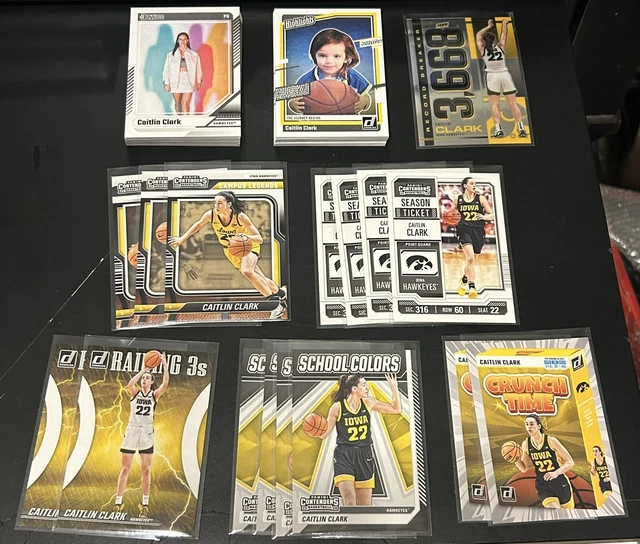 2024 PANINI CAITLIN Clark Collection Complete Master Base Set Of 51 ...