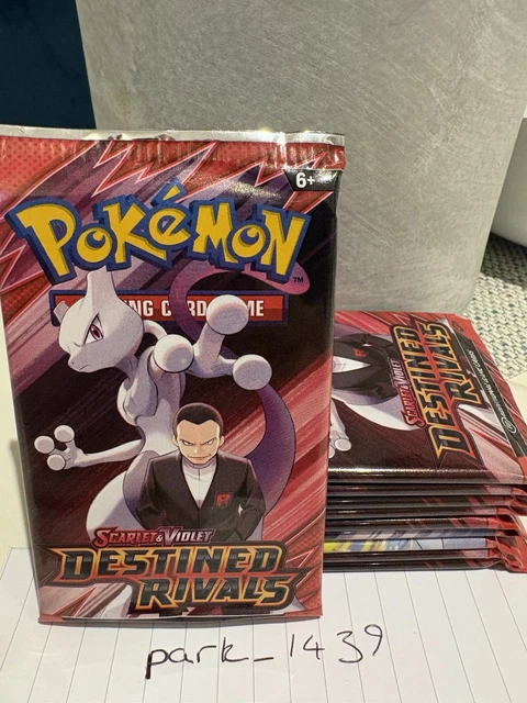 POKÉMON TCG DESTINED Rivals Booster Pack SEALED £11.94 - PicClick UK