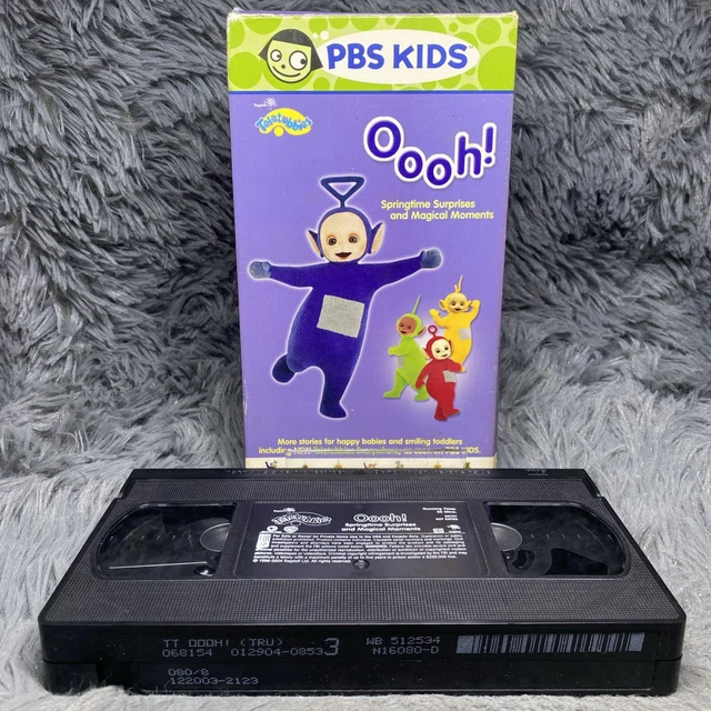 TELETUBBIES OOOH! VHS Tape 2005 PBS Kids Educational Learning ...