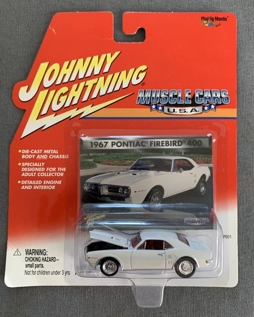 JOHNNY LIGHTNING MUSCLE Cars Usa 1967 Pontiac Firebird 400 1:64 Scale ...