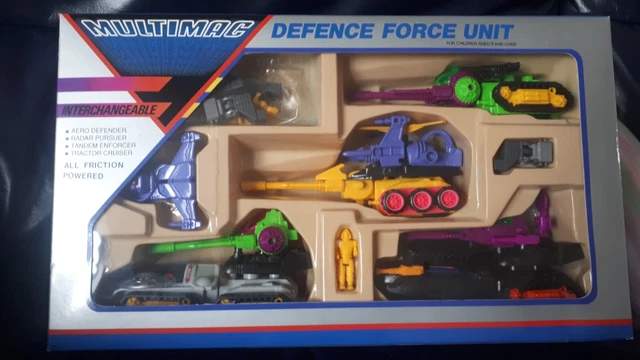 VINTAGE TOY - Multimac Defence Force Unit 1980s toy from Woolworths £25 ...
