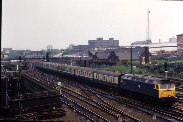 35MM ORIGINAL COLOUR Rail Slide BR Class 47 47545 at unknown location £ ...