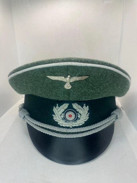 WW2 GERMAN ELITE Crusher Cap Joachim Peiper Style Replica Hat Military ...