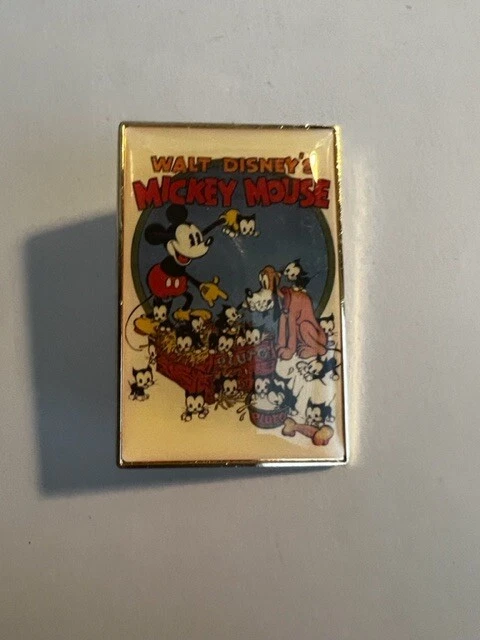 VERY RARE DISNEYS Mickey Mouse In Mickeys Pal Pluto Kittens Disney Pin ...