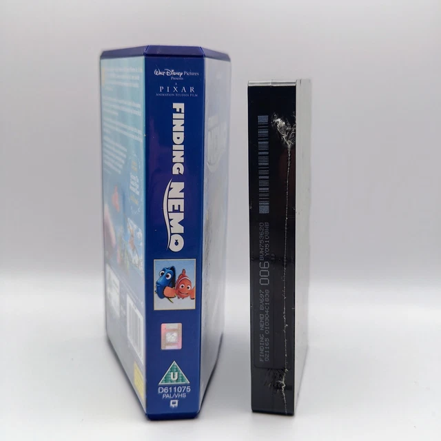 DISNEY PIXAR FINDING Nemo VHS New and Sealed Video Tape Blue Case £26. ...