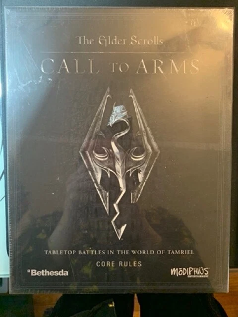 MODIPHIUS - THE Elder Scrolls Call To Arms Core Rules Box - Wargame NEW ...