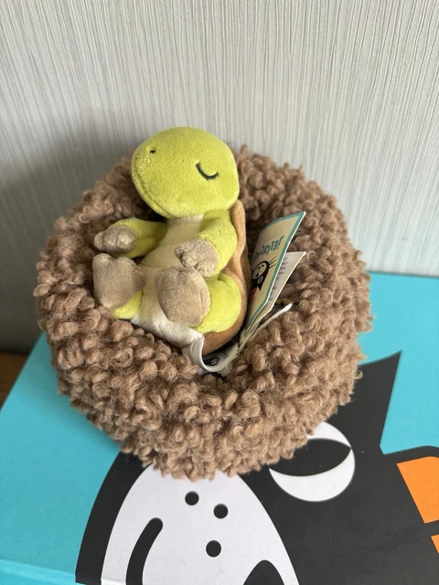 JELLYCAT HIBERNATING TORTOISE BNWT ( Creased Paper Tags) Displayed Only ...