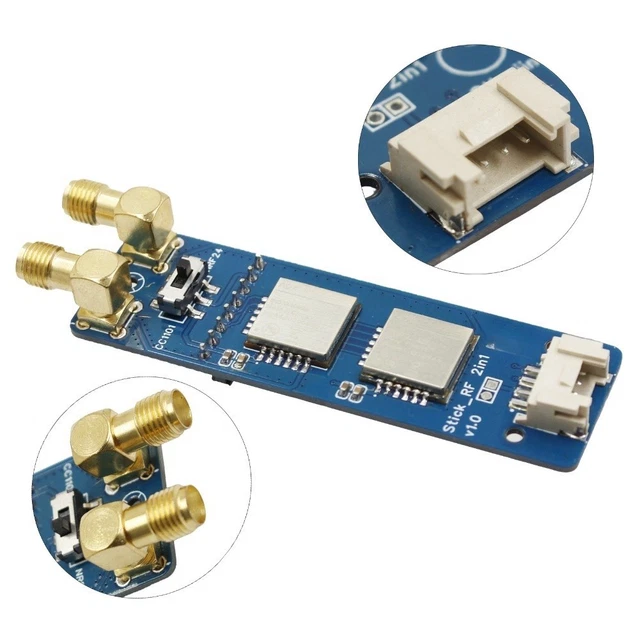 FOR M5STACK M5STICKC Plus IoT Module Dual RF CC1101 NRF24 And Physical ...