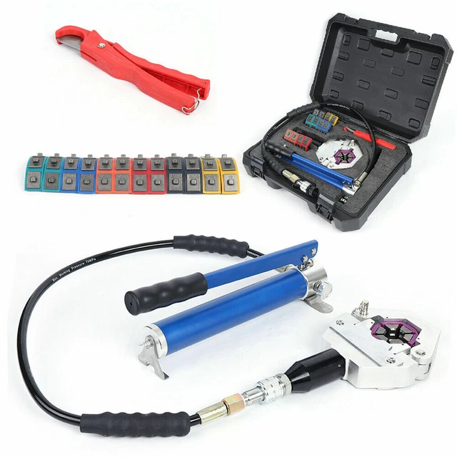 TUYAU HYDRAULIQUE OUTIL de sertissage climatisation presse sertissage pince à sertir outil de ...