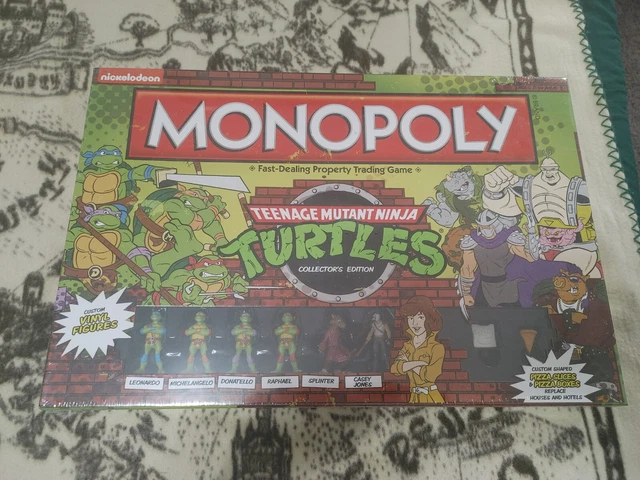 Teenage Mutant Ninja Turtles Monopoly Collectors Edition Tmnt 2014 Brand New £6969 Picclick Uk