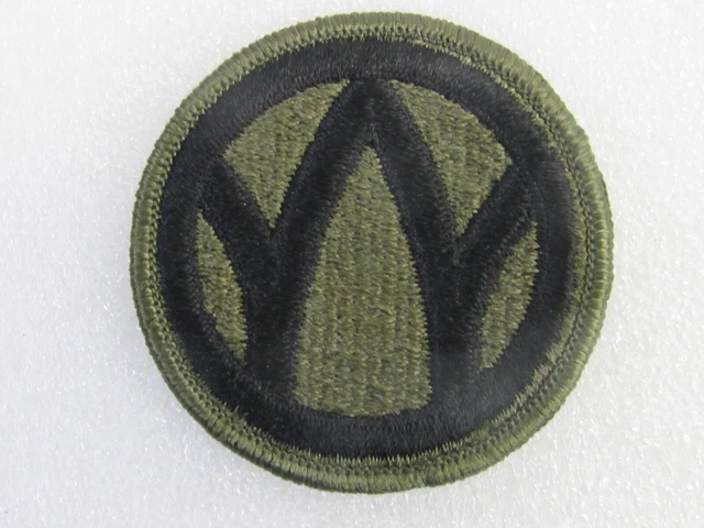 US ARMY 89TH Infantry Division Rolling W Subdued Sew On Shoulder Patch ...