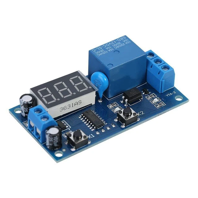 MODULO INTERRUTTORE RELÈ Timer Affidabile e Stabile con Memoria ...