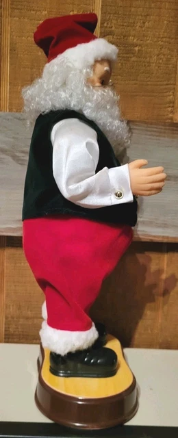 VTG GEMMY HIP Swinging Santa Singing Santa Claus is Coming to Town Box ...