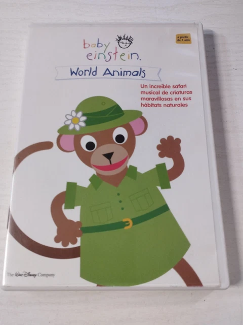 BABY EINSTEIN WORLD Animals WALT DISNEY - DVD Region 2 Spanish English ...