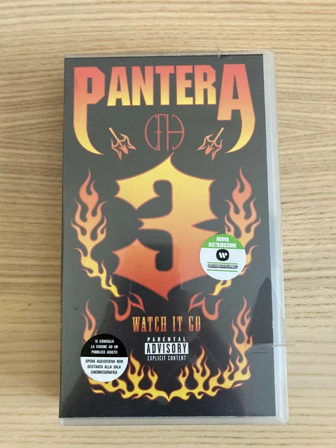 PANTERA _ WATCH It Go _ VHS _ 1997 Warner Italy NUOVA SIGILLATA SEALED ...