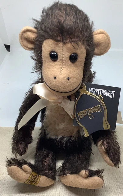 MERRYTHOUGHT CLASSIC EARS Milo Monkey 9 Inches High New With Tags £100. ...
