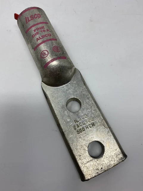 ILSCO CRIMP 16A Pink Die 2Acl500 2-Hole Hypress Compression Lug ...