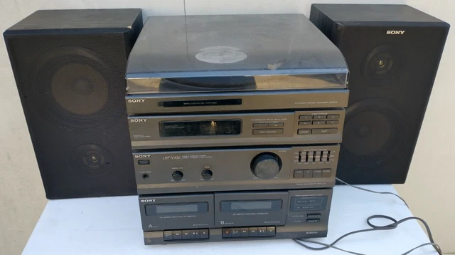SONY STEREO LBT-V102 Hi Fi Combination System with Pair Sony Speakers ...