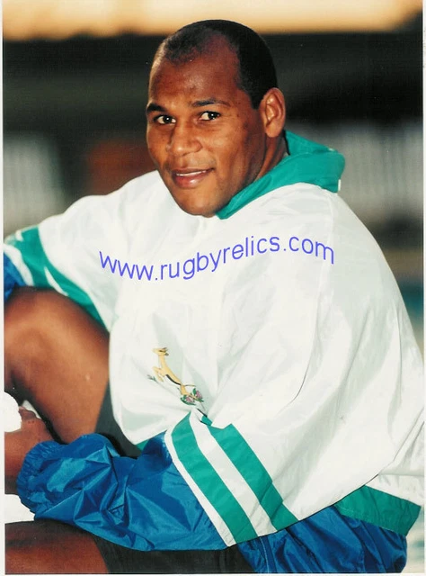 CHESTER WILLIAMS SOUTH AFRICA COLOUR RUGBY ORIGINAL PHOTOGRAPH 10" x 8 ...