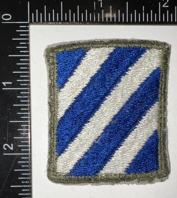WWII US ARMY 3rd Infantry Division Tracked Vehicle Recovery Co Patch L ...