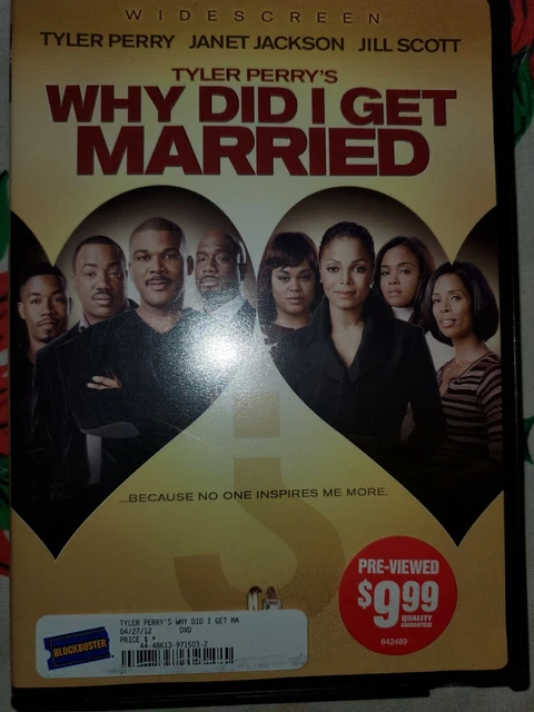 TYLER PERRY'S - Why Did I Get Married - Dvd EUR 6,61 - PicClick DE