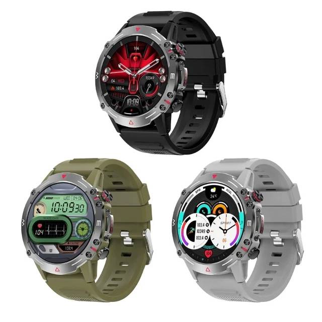 SMARTWATCH SCHERMO AMOLED HK87 Uomo IP68 Monitor Salute Impermeabile 1 ...