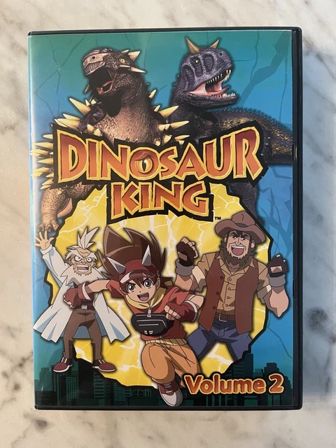 DINOSAUR KING VOLUME 2 Two (DVD, 2-Disc Set) w/ Slipcover & Insert ...