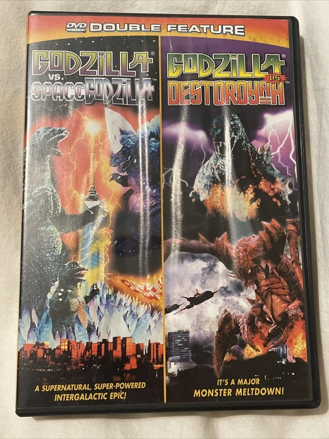 GODZILLA DOUBLE FEATURE Godzilla Vs. Destroyah Godzilla Vs. Space ...