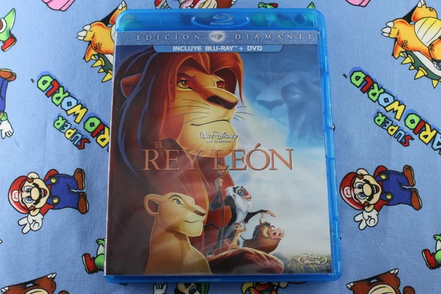 BLU RAY + Dvd Edicion Diamante Disney El Rey Leon Muy Buen Estado EUR 9 ...