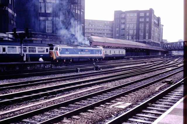 1980S BRITISH RAIL BR Diesel Electric Loco Railway Slide Network ...