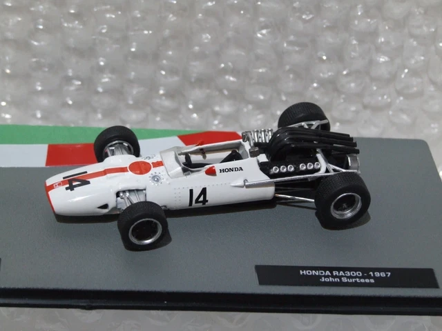 FORMULA 1 Collection 1967 Honda RA300 John Surtees 1.43 Scale F1 £11.50 ...