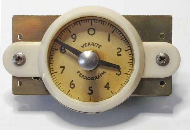 COUNTER WEARITE FERROGRAPH Model 66 Reel To Reel Tape Recorder Player ...