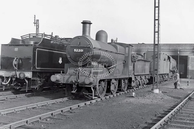 PHOTO BR BRITISH Railways Steam Locomotive Class LYR27 52201 at Bolton ...