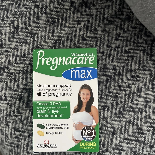 VITABIOTICS PREGNACARE MAX. Brain & Eye Development 84 Tab/Cap. Exp: 12/2025 £10.80 - PicClick UK