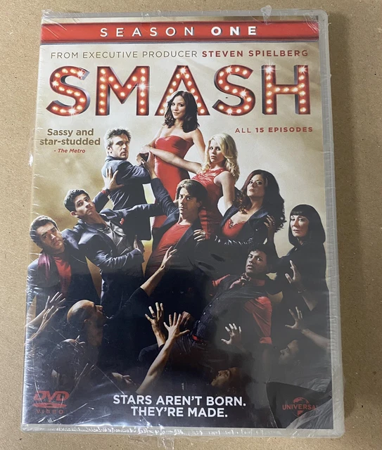 SMASH SEASON 1 DVD Complete First Season One UK R2 New Sealed See ...