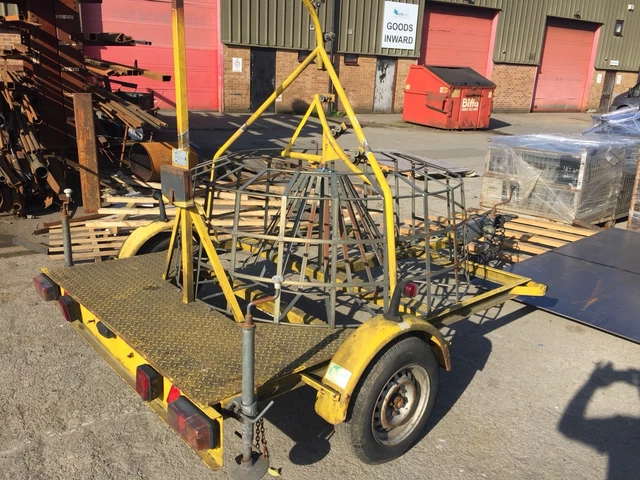 FLEETING TRAILER, CABLE Drum Trailer , Cable Blowing, SEB, CBS £995.00 ...