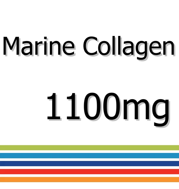 MARINE COLLAGEN 1100MG x 120 Tablets - Enhanced Gut Health £8.47 ...