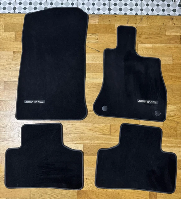 GENUINE MERCEDES GLC Amg C254 X254 2022-2024 Velour Floor Carpet Mats ...
