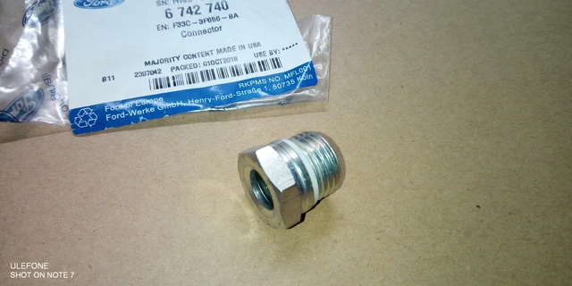 ORIGINAL FORD 6742740 Anschluß Verbindungsstück Mutter Servoleitung ...