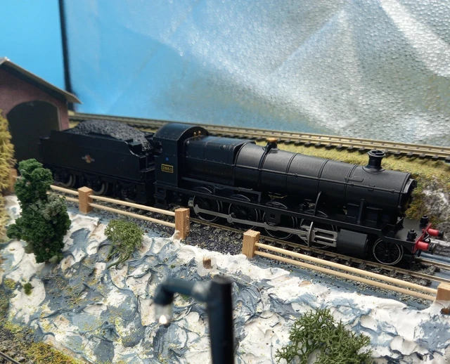 OO GAUGE 1:76 Scale Vintage Steam Locomotive Train Engine + Tender ...