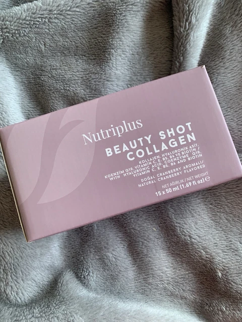 NUTRIPLUS BEAUTY SHOT Collagen Farmasi - box with 15 shots (50 ml) each ...